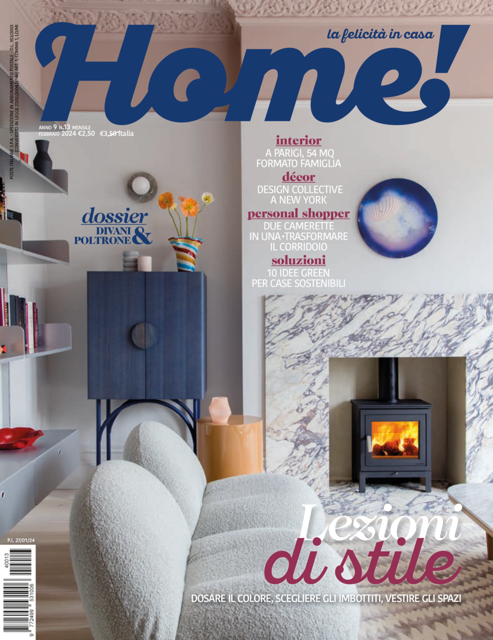 Home! Magazine – E’ in edicola il numero di febbraio 2024 - Home! Magazine